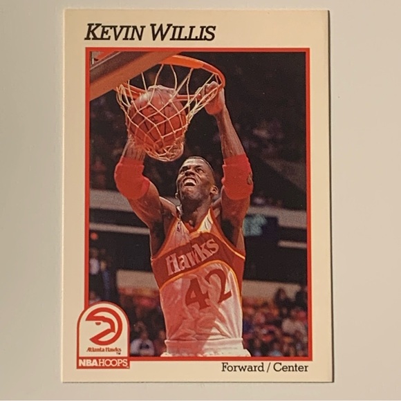 NBA HOOPS | Toys | 991 Nba Hoops Atlanta Hawks Kevin Willis 8 | Poshmark